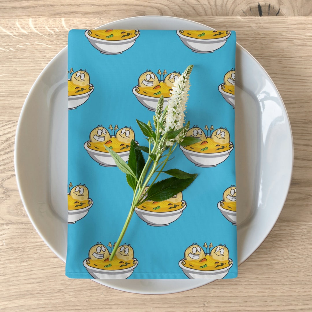 Fun Passover Napkins (4 Set), Matzah Ball Napkins, Passover Seder ...