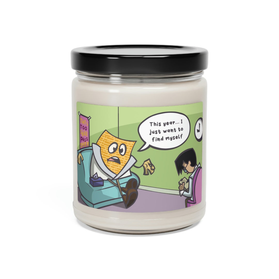 Funny Passover Candle, Happy Passover, Afikomen, Jewish Gift, Passover ...
