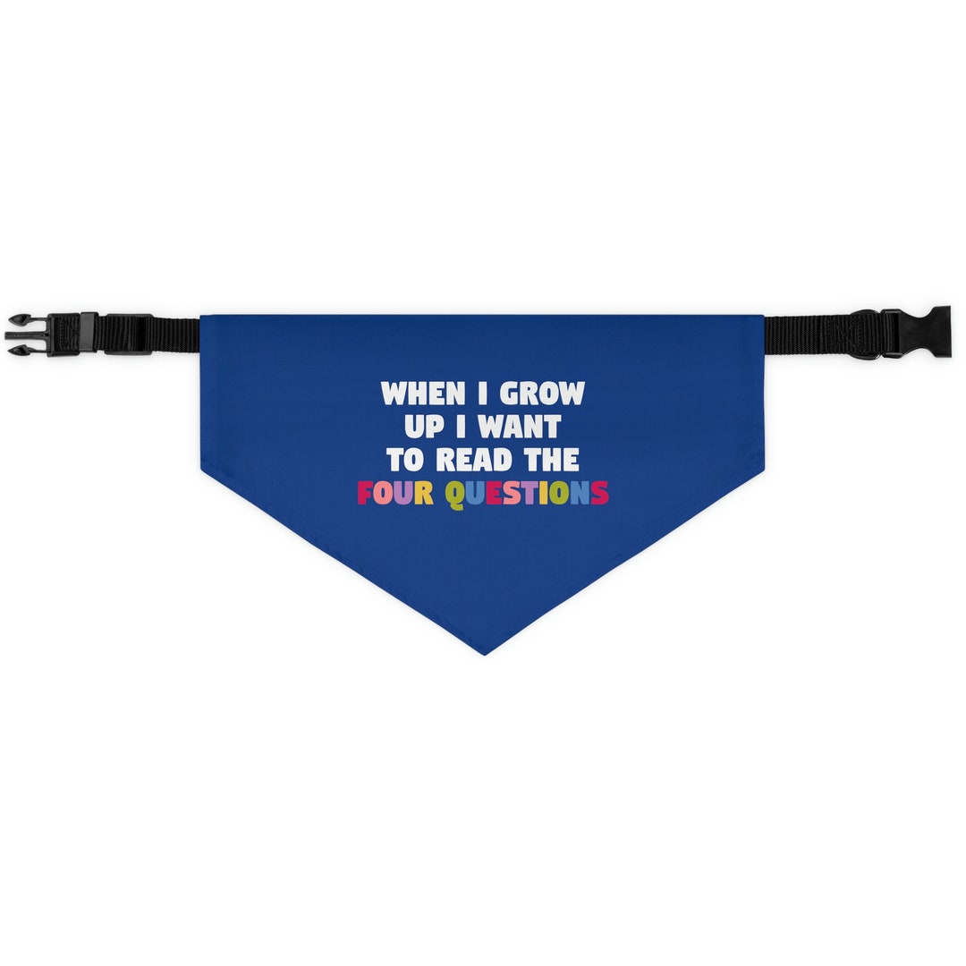 Passover Dog Collar, Funny Passover Gift, for Your Dog, Jewish Gift ...