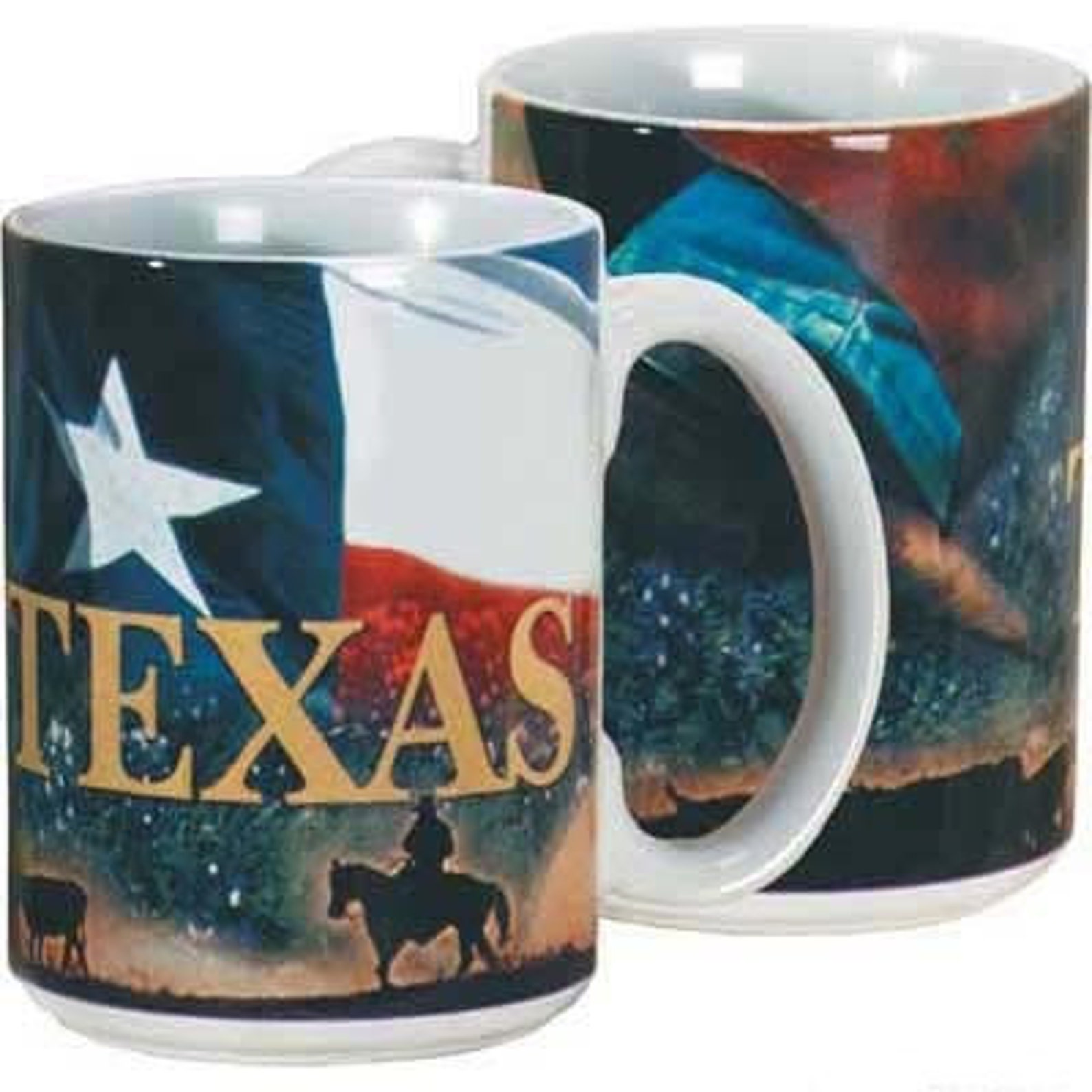 Collage of Texas Coffee Mug What a Great Way to Start Your | Etsy