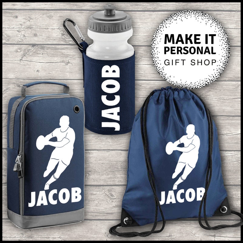 Rugby Water Bottle - Etsy UK