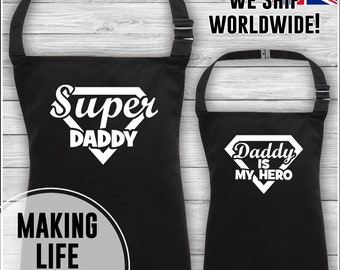 Father Son Aprons | Etsy UK