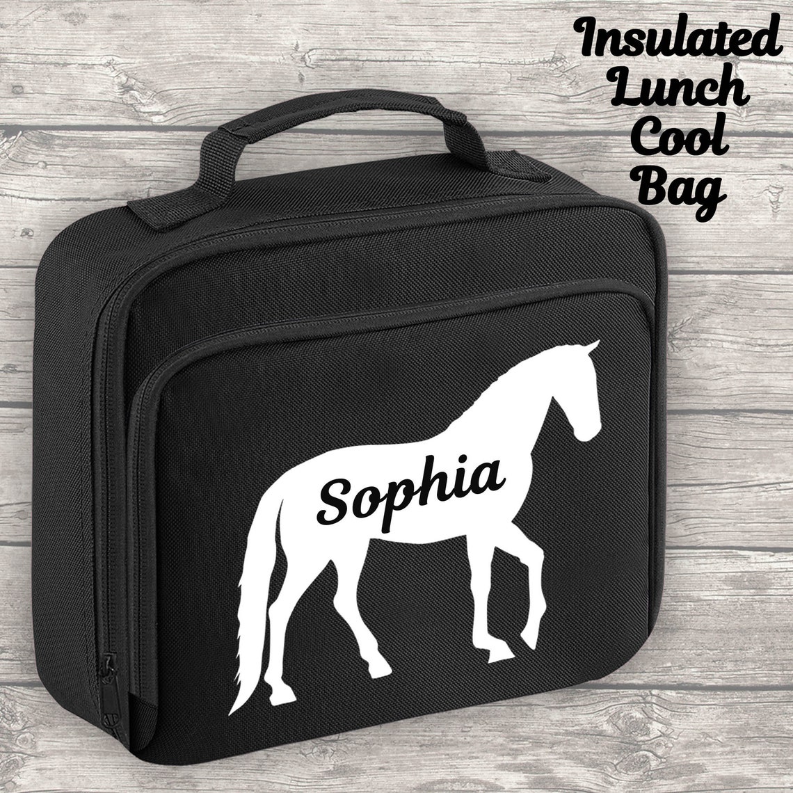Personalised Horse 9 Litre Backpack Water Bottle and Lunch Bag - Etsy