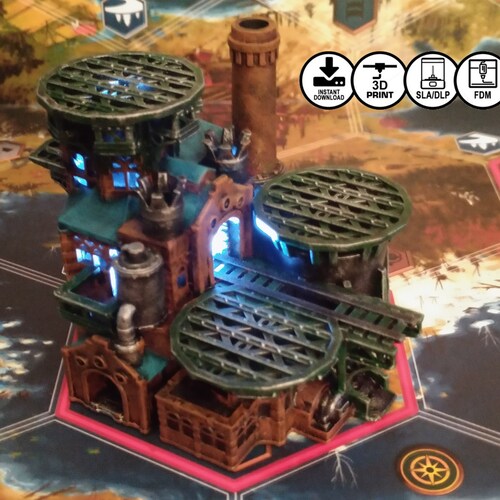 Scythe Upgrade Factory STL File for Use With Scythe the - Etsy