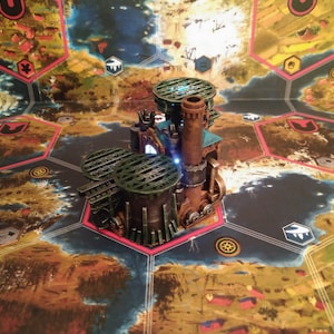 Scythe Upgrade Factory (STL File) for Use With Scythe the Board Game ...
