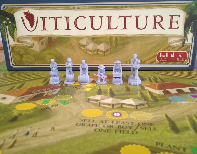 Viticulture Essential Edition Upgraded Workers STL File - Etsy UK