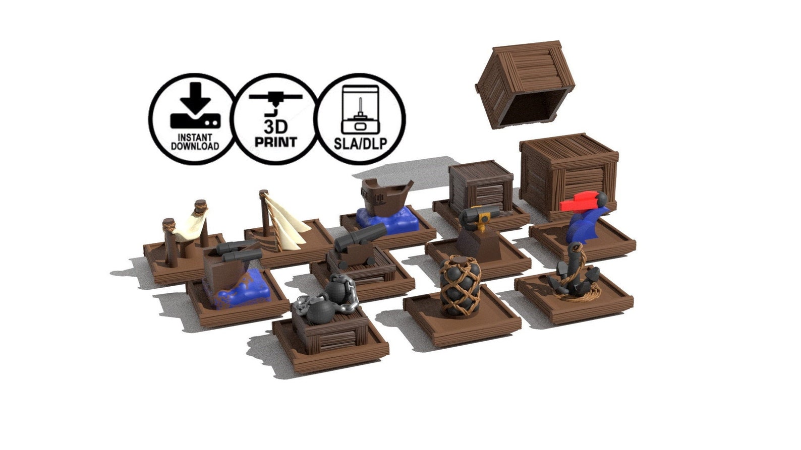 Ship Modification and Special Weapon Tokens Compatible With - Etsy