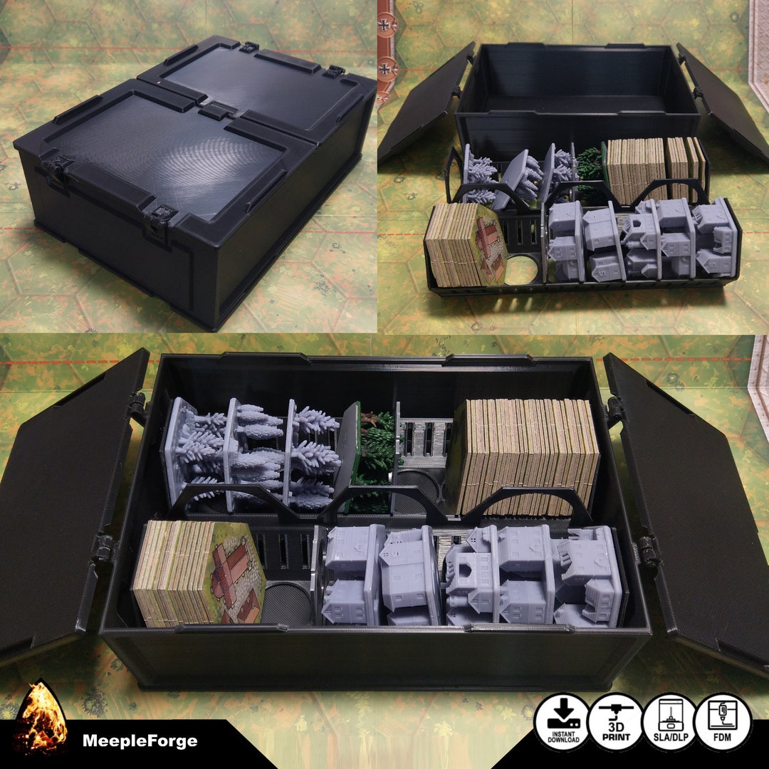 Memoir44 Stackable Scenery Storage STL File Download - Etsy