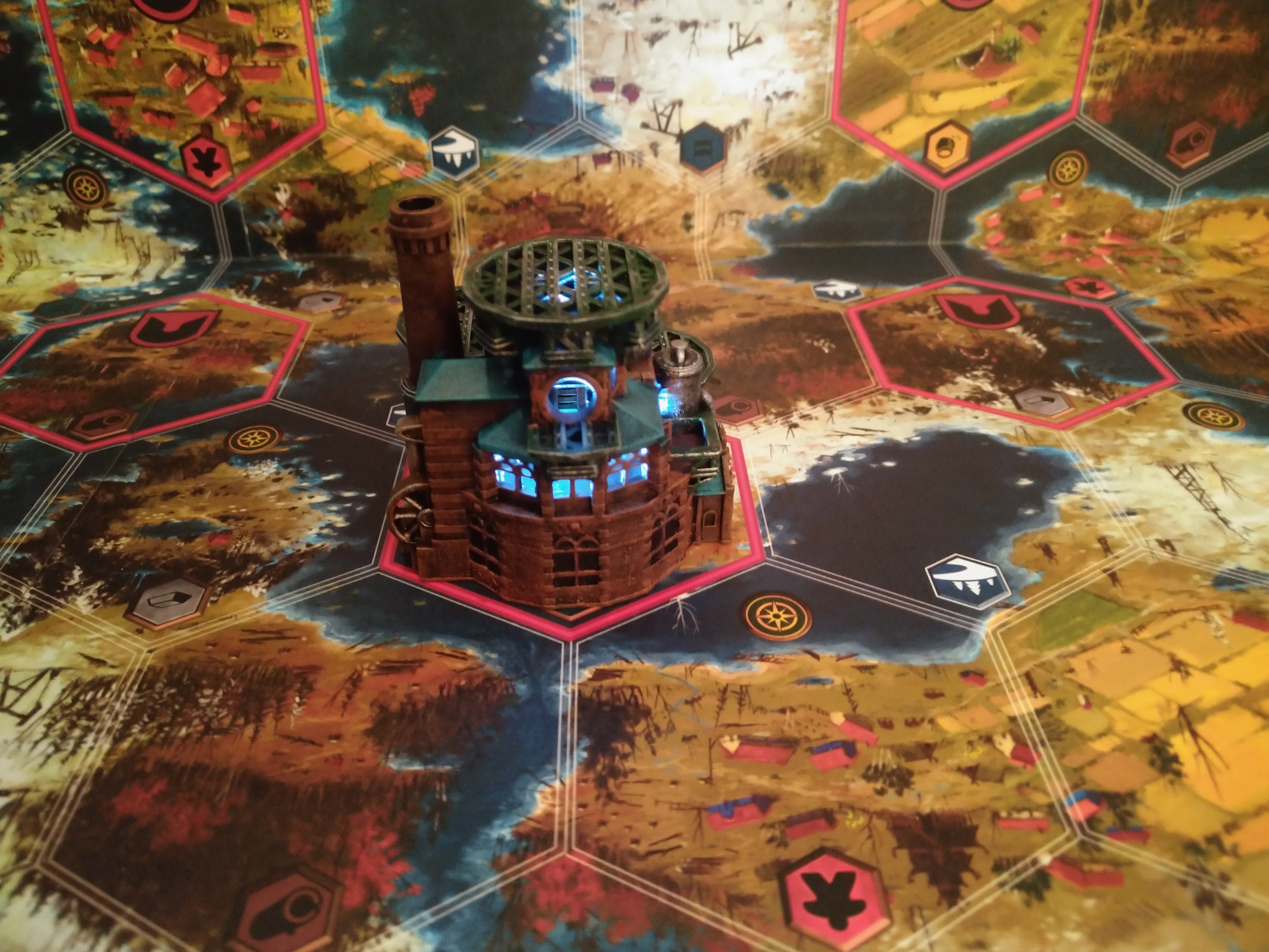 Scythe Upgrade Factory (STL File) for Use With Scythe the Board Game ...