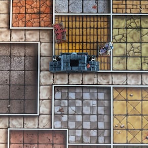 Light up Fireplace for Use With Heroquest (STL File Download) - Etsy