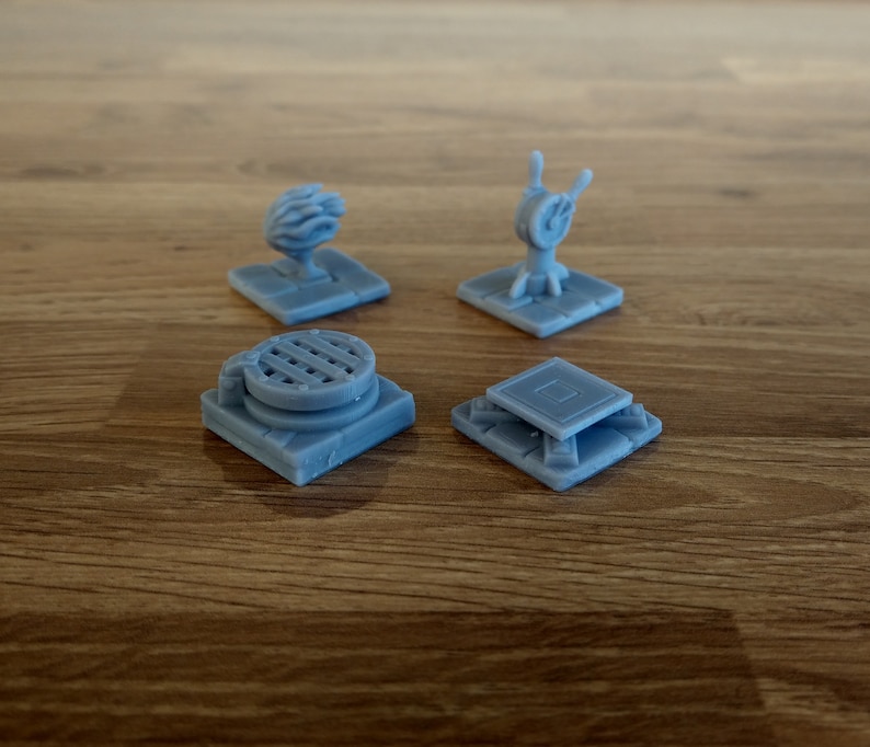 Traps for Use With Heroquest 12pieces (STL File Download) - Etsy