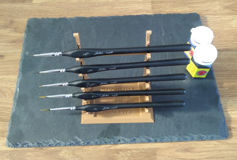 Samurai Style Paint Brush Display STL File Download - Etsy UK