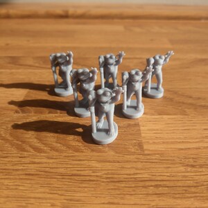 Everdell Upgraded Critters Frog Ambassador and Rabbit Traveller - (STL ...