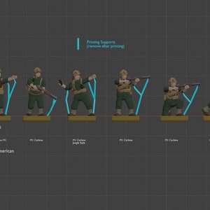 WW2 American Pacific Marines 20mm Scale STL Digital File - Etsy