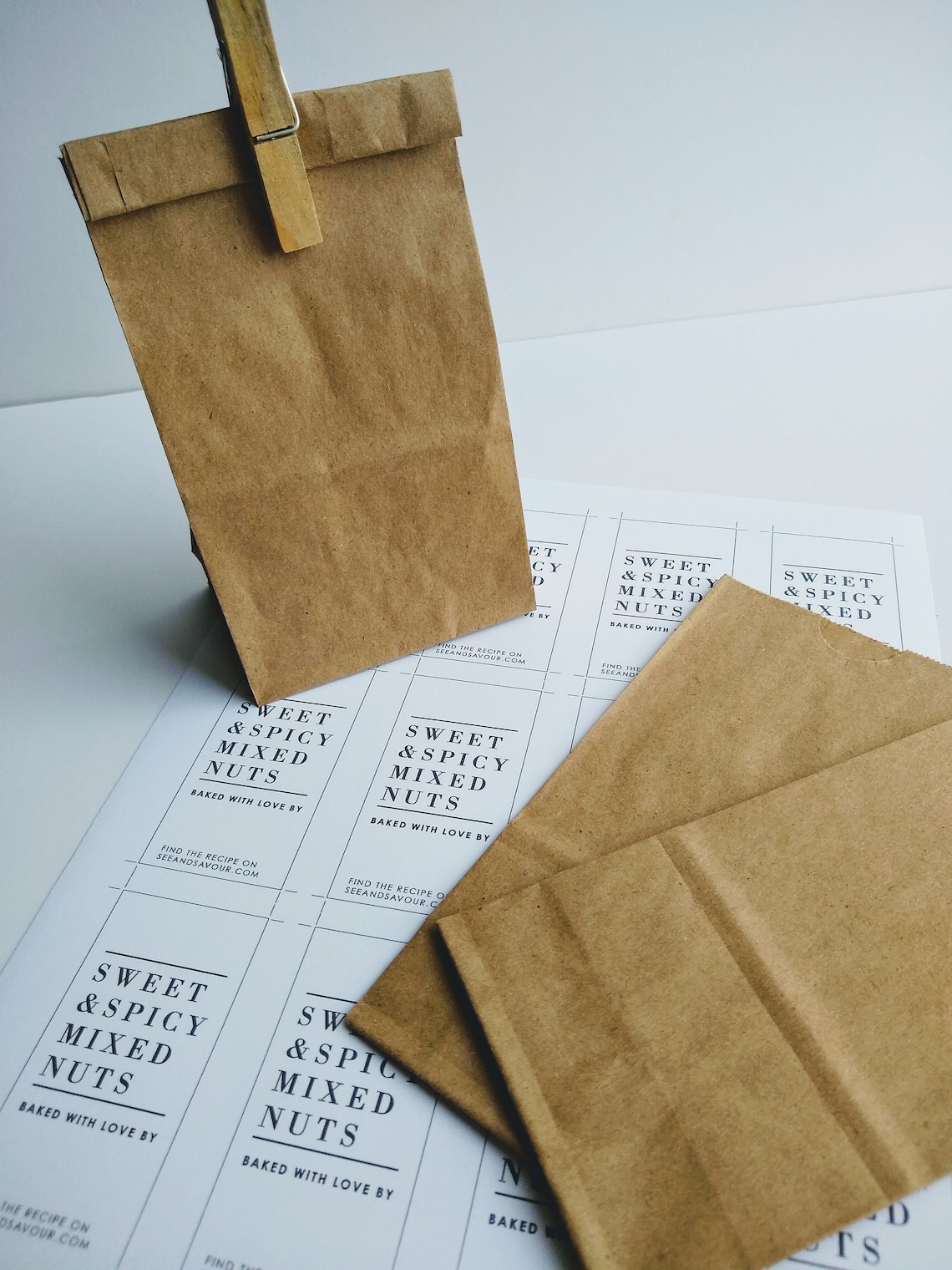 50 Extra Small Brown Kraft Paper Bags 3.5" X 2.25" X 6.5" - Etsy