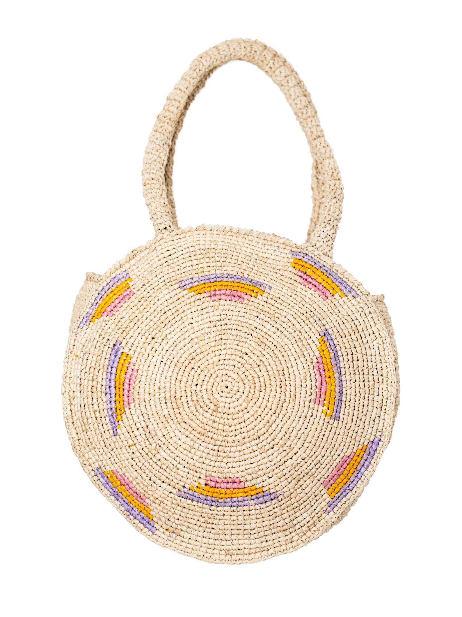 Circle Raffia Bag Straw Bag Tote Round Circle Bag Straw - Etsy
