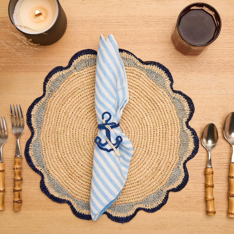 Woven Placement Round - Etsy