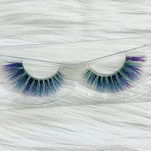 Blue Eyelashes - Etsy