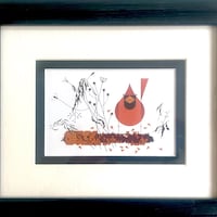 Charley Harper "birducopia" Custom Framed Art Print, Birds - Etsy