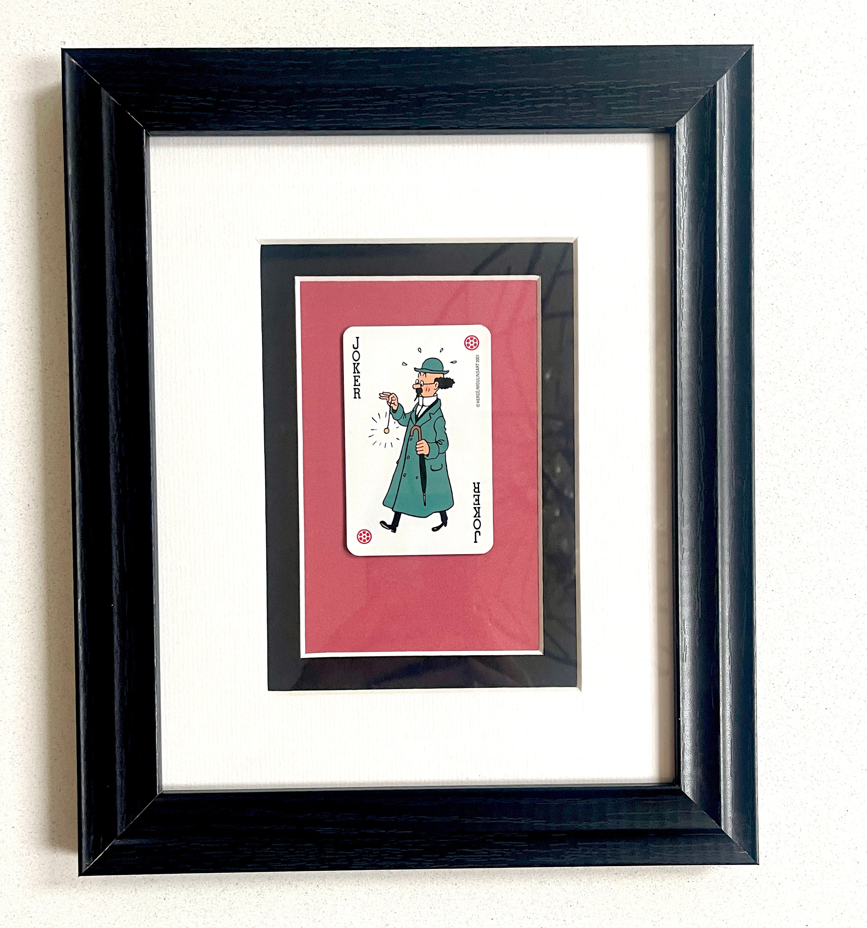 Tintin Professor Calculus 2001 Vintage Card Wall Art Gift - Etsy
