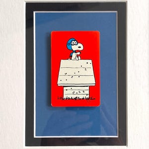 Snoopy Fighter Pilot 1958 Rare Playing Card Vintage Wall Art Gift - Etsy
