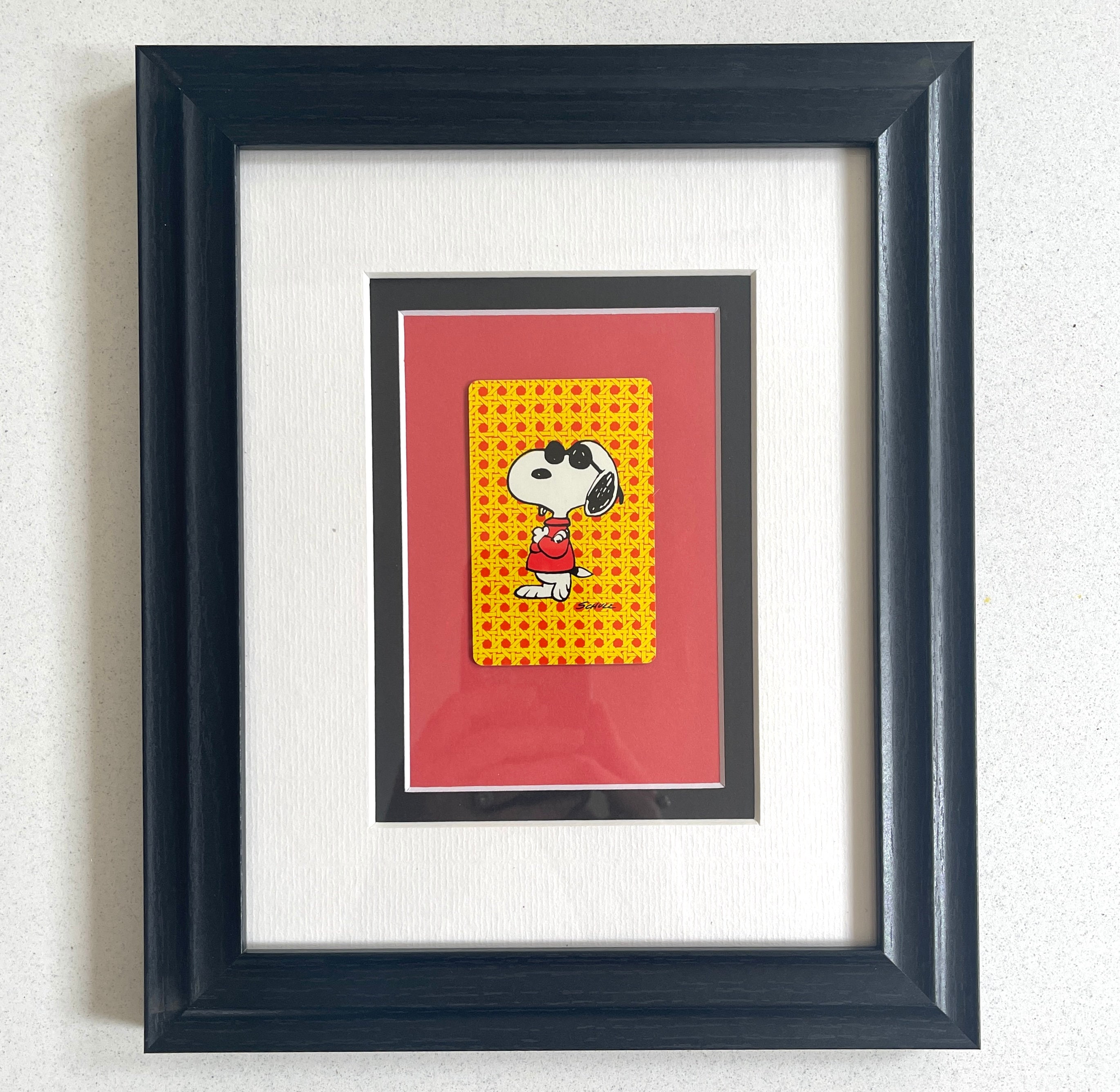 Snoopy Vintage 1958 Rare Playing Card Art Gift - Etsy