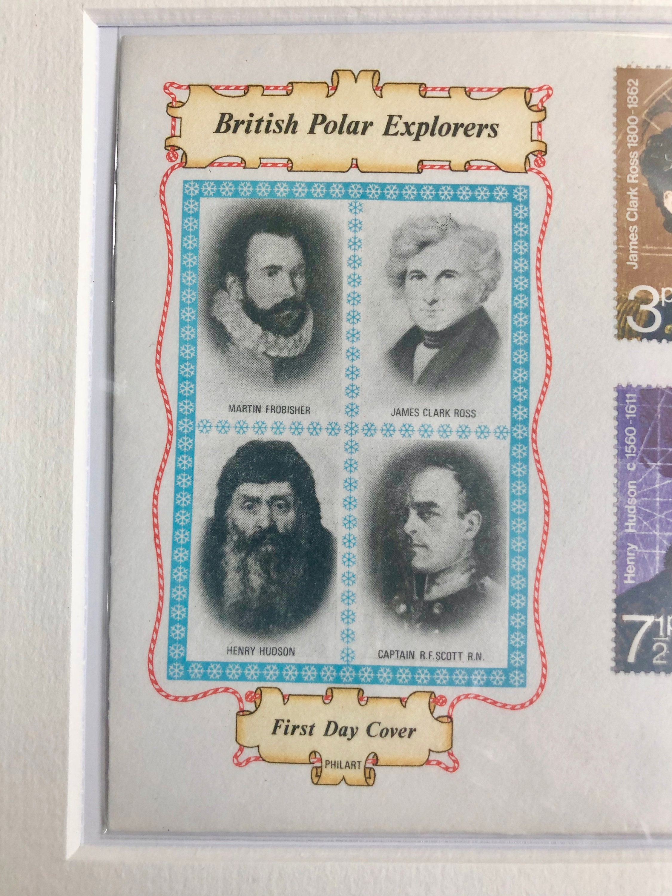 Polar Explorers First Day Cover 1972 Vintage Art Gift - Etsy