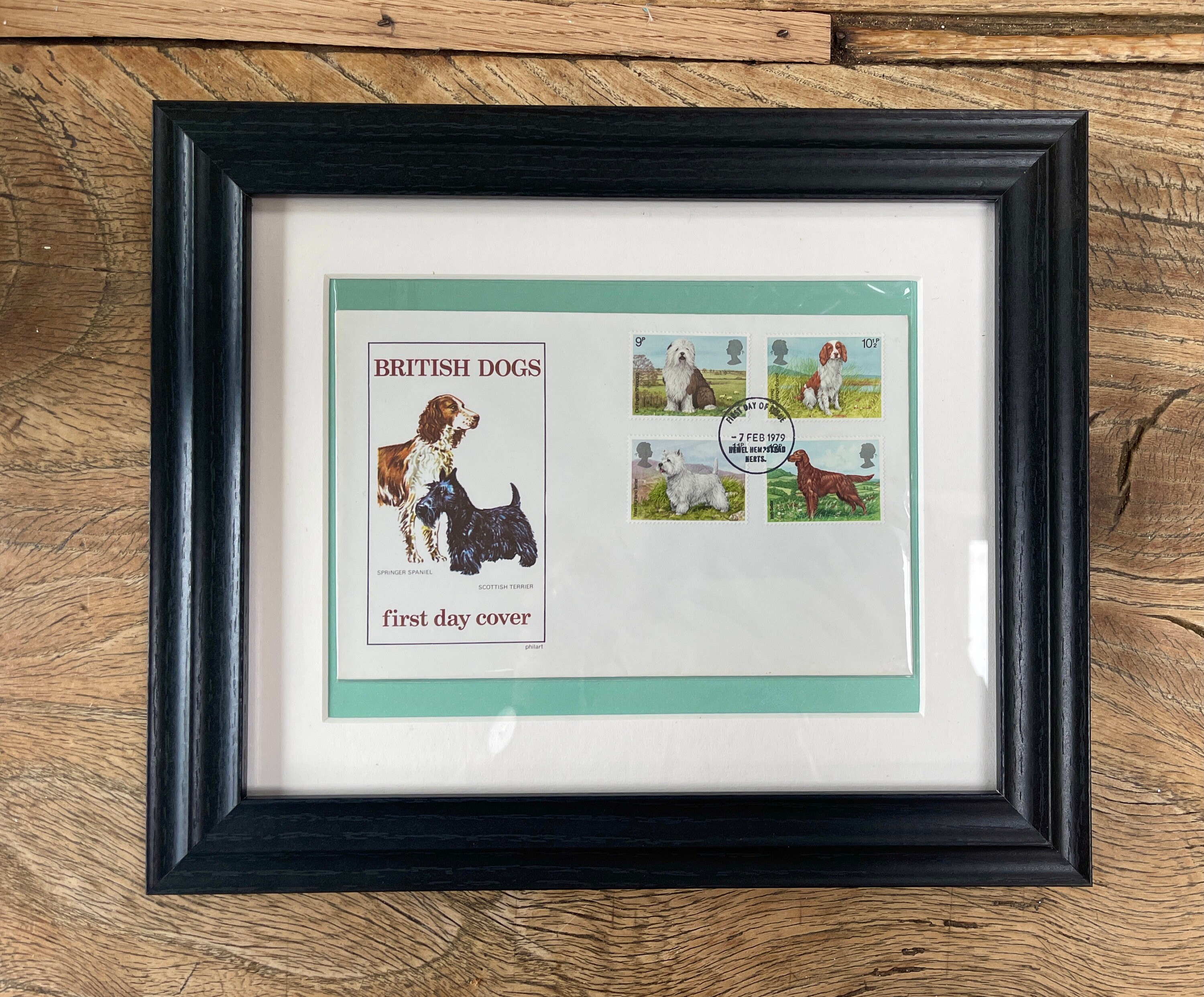 Dogs First Day Cover Vintage Pedigree 1979 Wall Art Gift - Etsy Canada