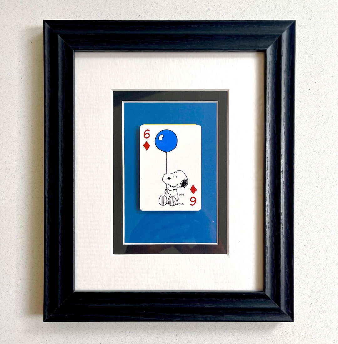 Snoopy With Balloon 1998 * Peanuts Playing Card * Unique Collectible ...