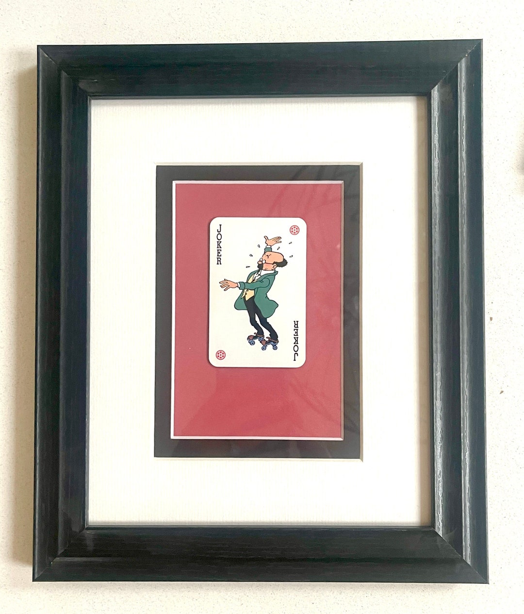 Tintin Professor Calculus 2001 Vintage Card Wall Art Gift - Etsy