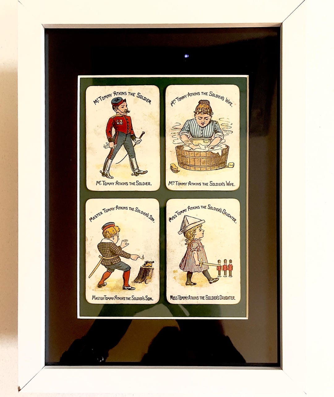 Victorian Happy Families * Soldier Carpenter Fireman Doctor * Vintage ...