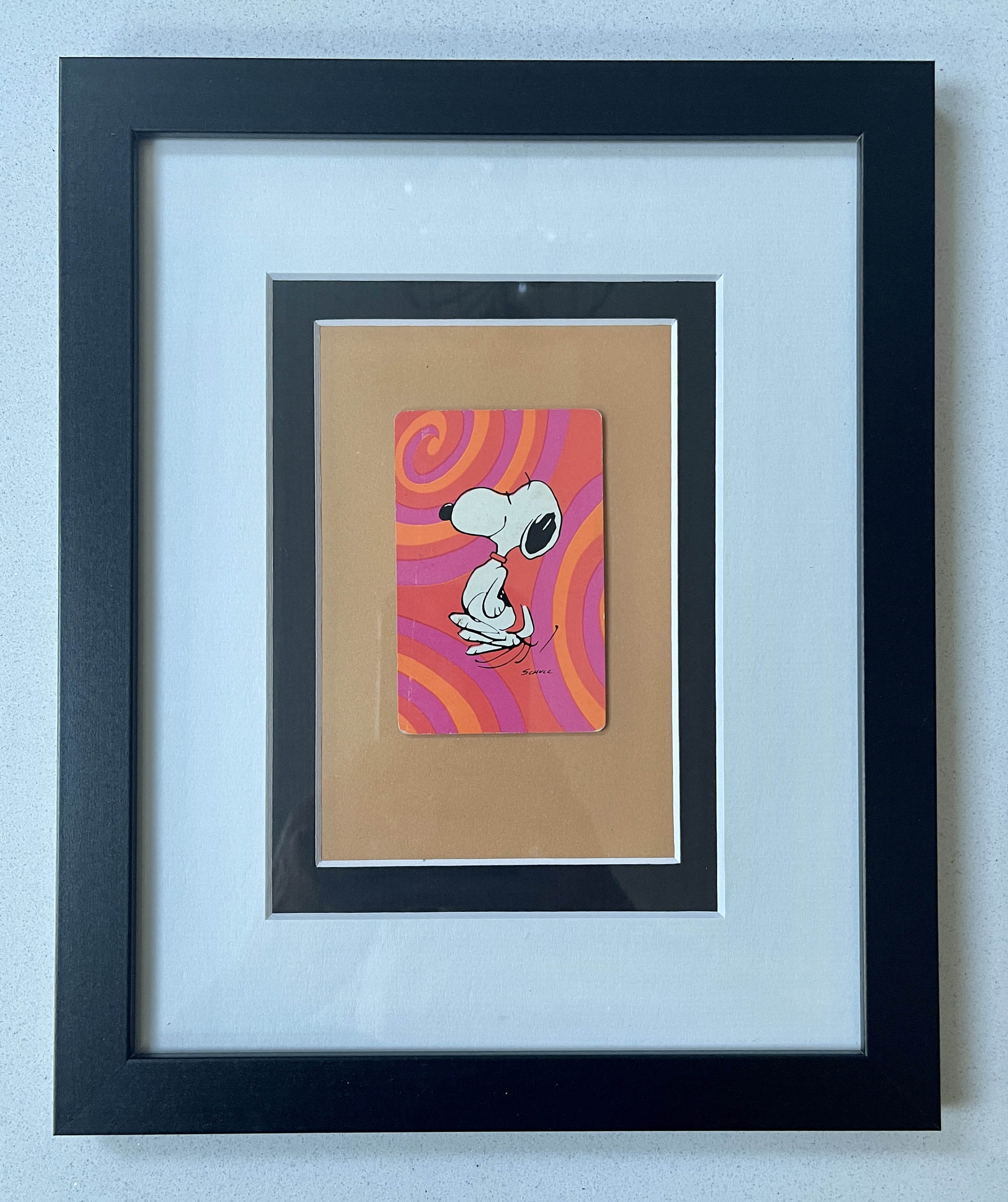 Snoopy Fighter Pilot 1958 Rare Playing Card Vintage Wall - Etsy