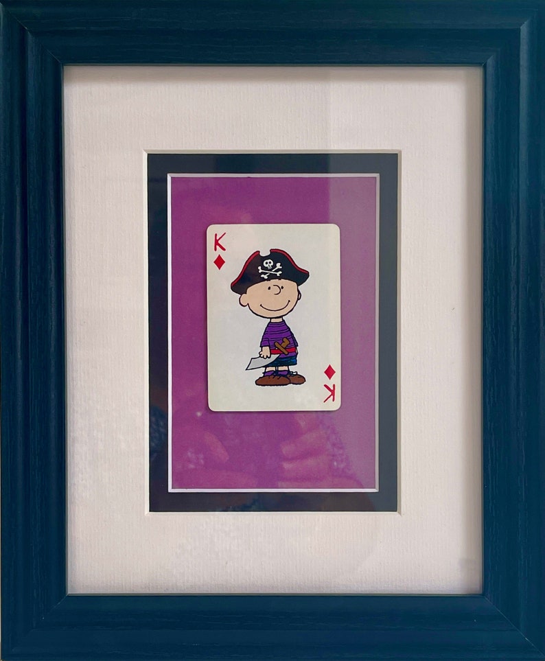 Snoopy Clown Vintage 1980 Playing Card Art Gift - Etsy