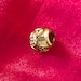 24K Gold Coin Ball Pendant: 999 Pure Gold Charm - Etsy