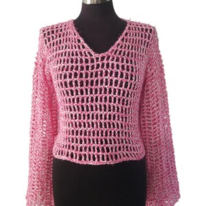 Open-mesh Top (made to Order) - Etsy