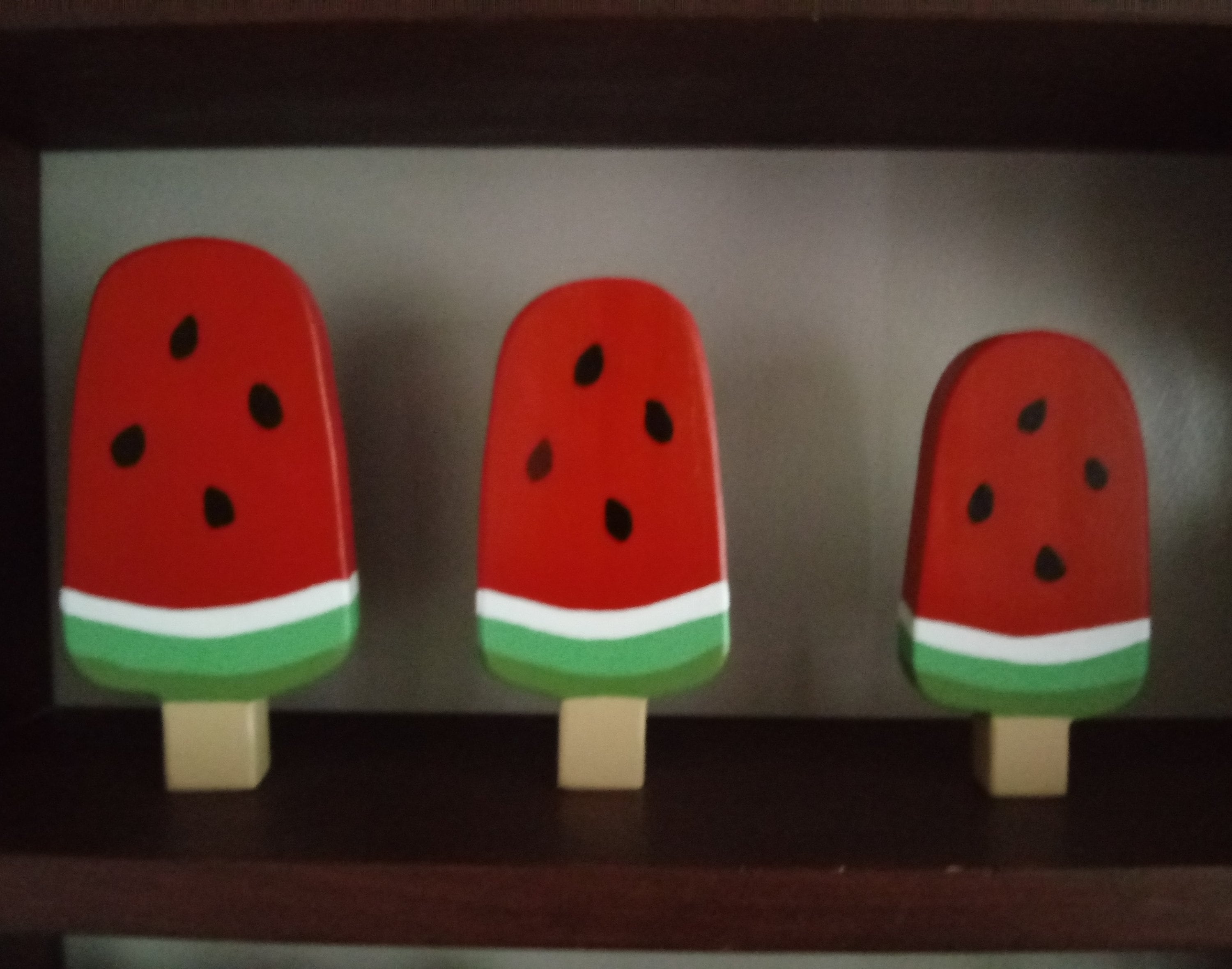 SUMMER WATERMELON BLOCKS Summer Decor Kitchen Decor Gifts | Etsy