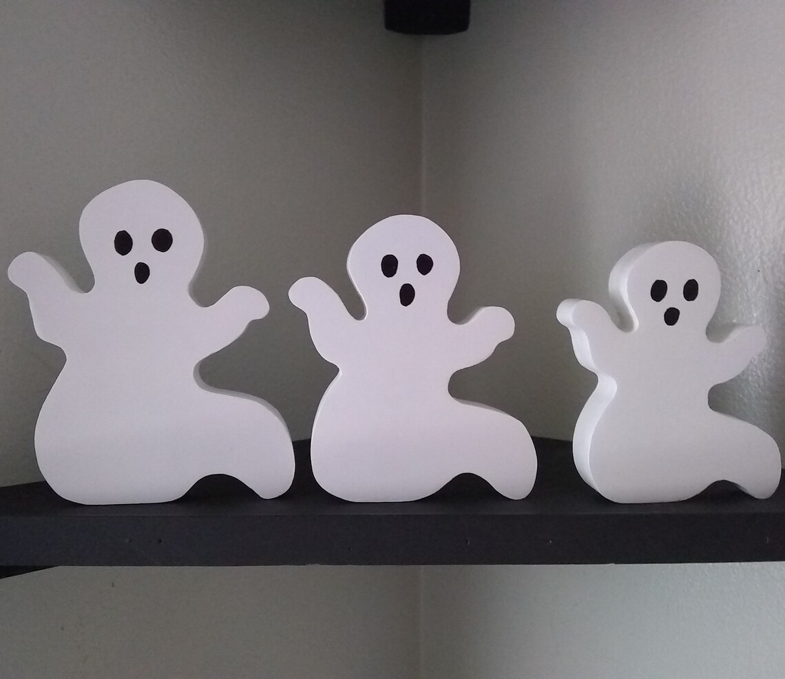 HALLOWEEN SPOOKY BLOCKS - Halloween Decor, Halloween Wood Signs ...