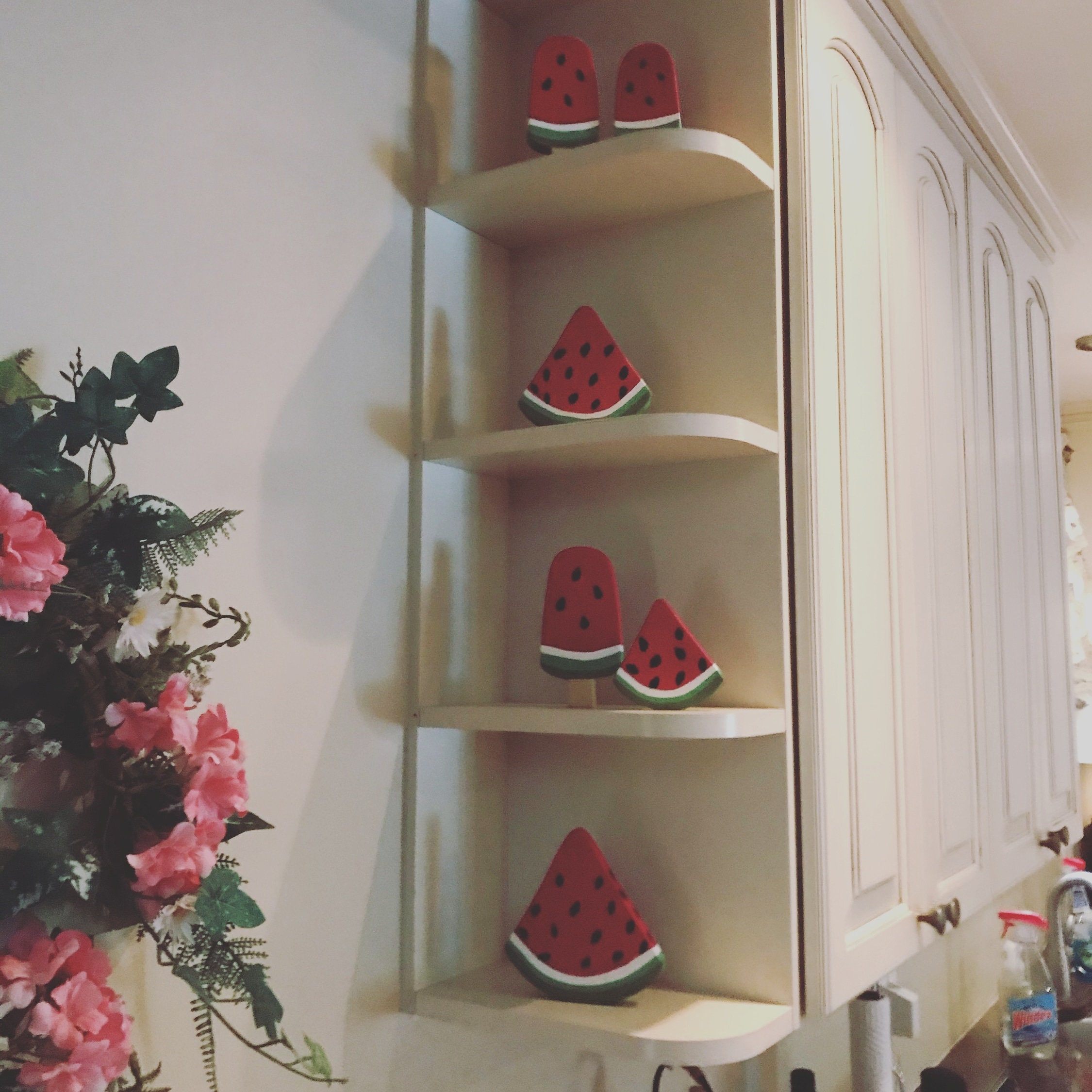 SUMMER WATERMELON BLOCKS Summer Decor Kitchen Decor Gifts | Etsy