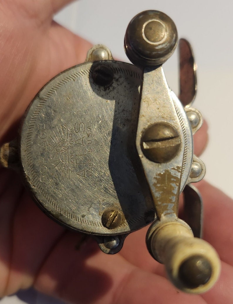 1930s ATLAS 2 Dial Portage Style 40 Yard Fishing Pole REEL - Etsy