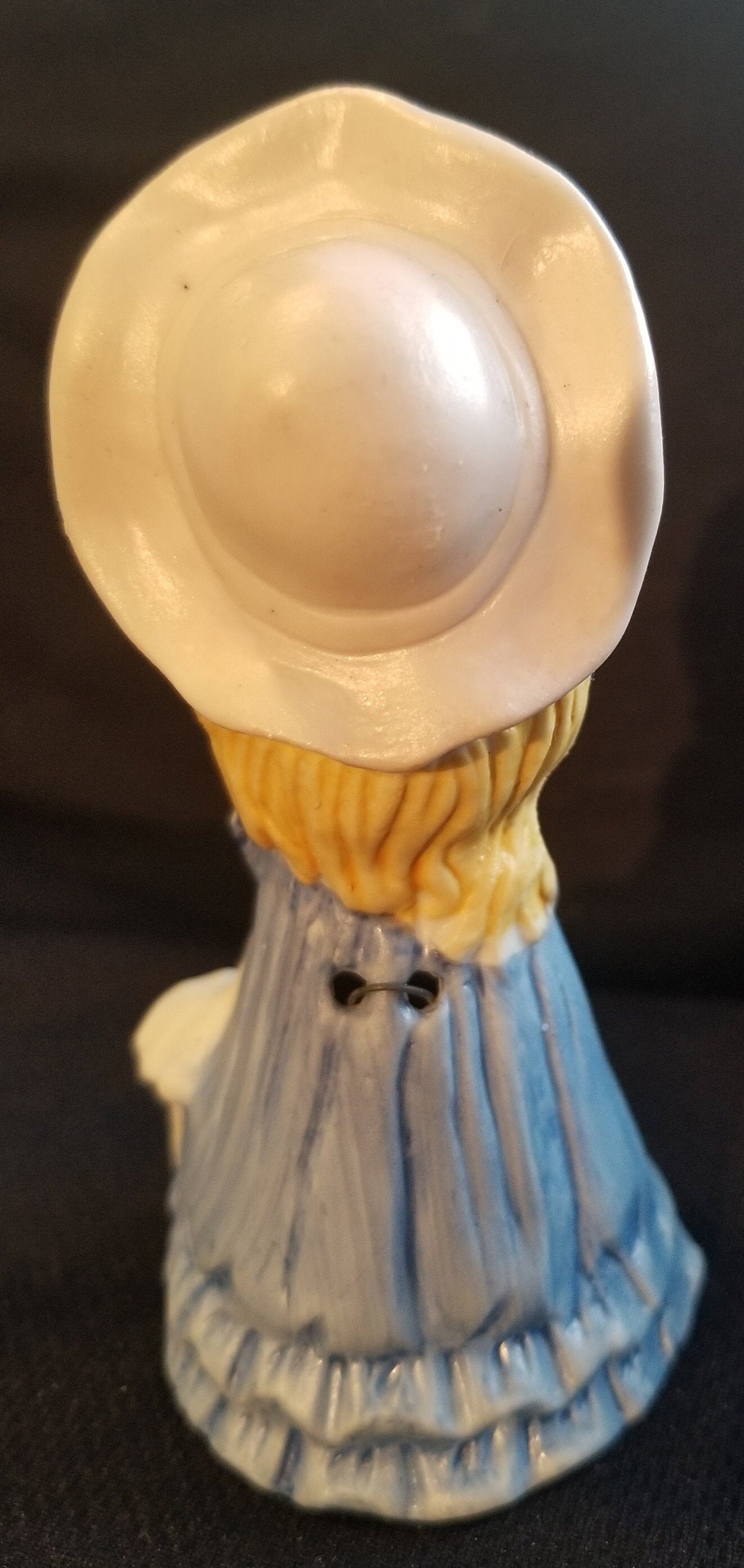 Bell Figurine Collectible Handpainted 4 1/3 tall | Etsy