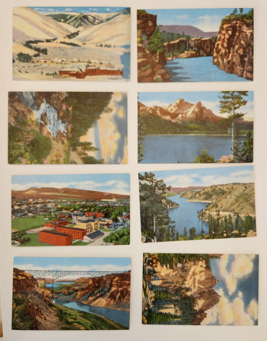 Lot of 8 Mini Picture Cards - Etsy