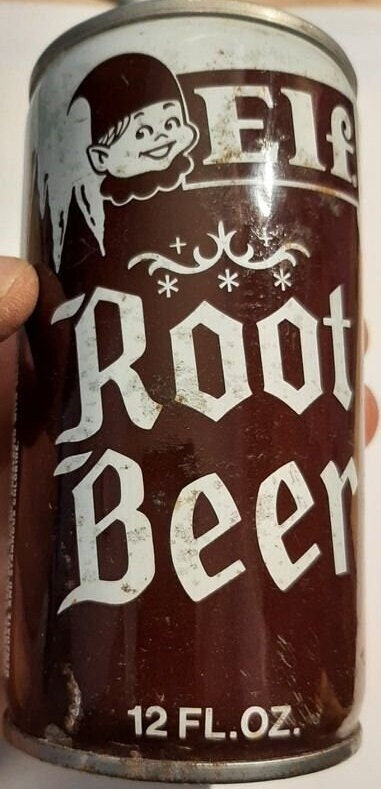 ELF Root Beer 12 Fl Oz Soda Can Support the Elf - Etsy