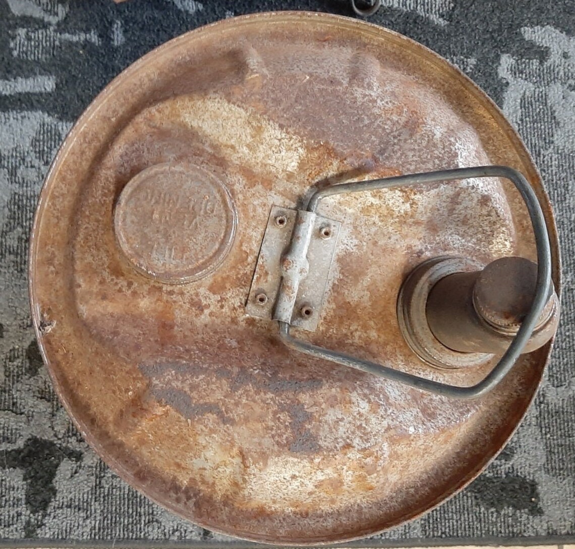 Leman's Snobil Six Gallon Tin Gas Can Gasoline and Oil - Etsy