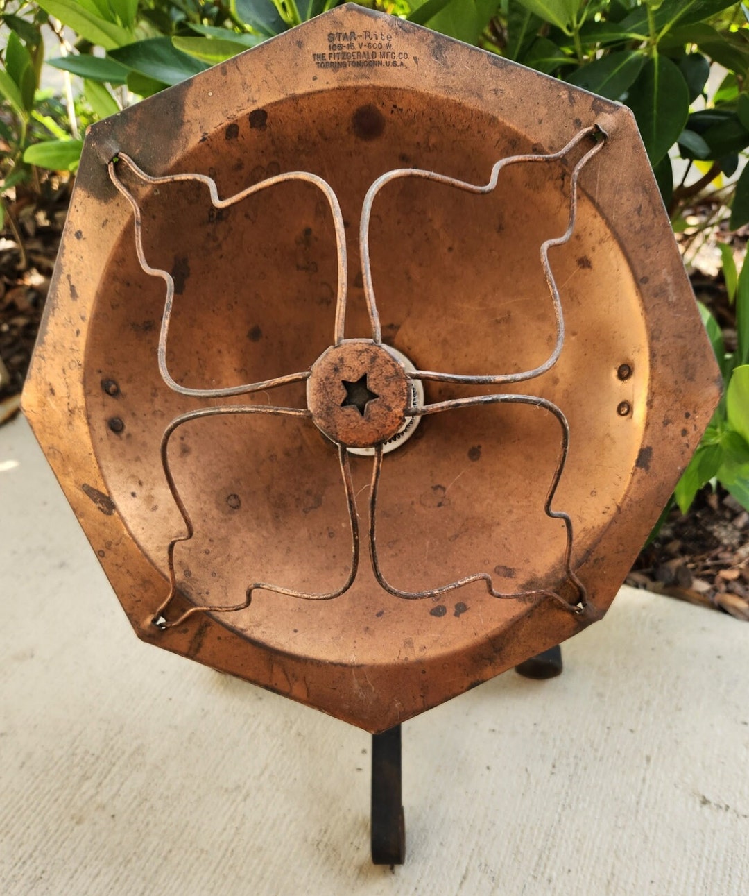 Star Rite Vintage Dish Space Heater on Legs - Etsy