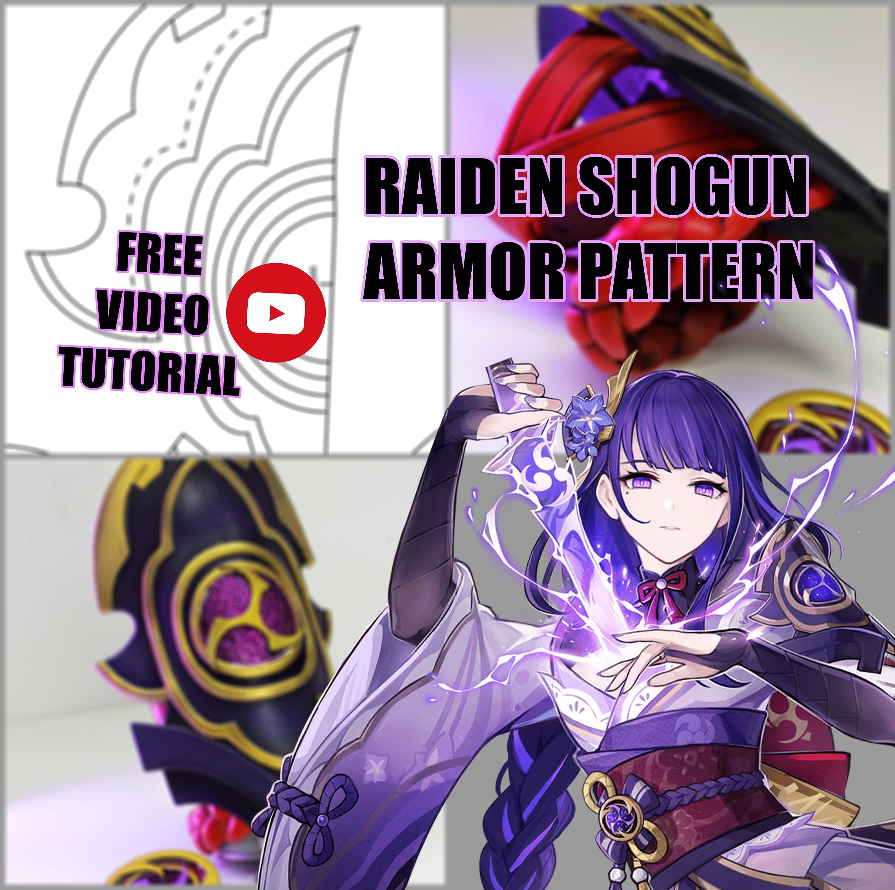 Raiden Cosplay Tutorial