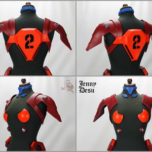 Asuka Plugsuit Armor Pattern - Etsy UK
