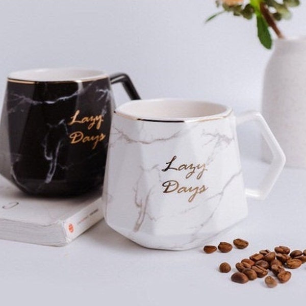 Marble Coffee Mug - Etsy