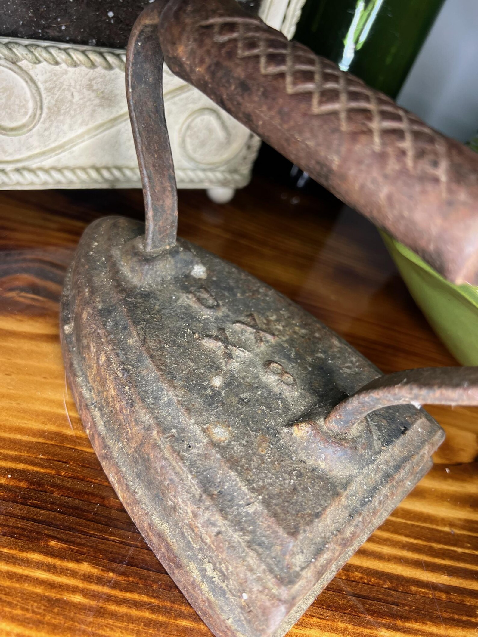 Antique Sad Iron - UXX8 - 6" Long - Etsy