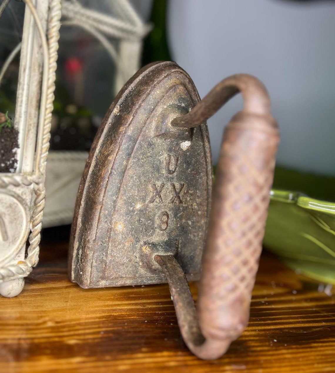 Antique Sad Iron - UXX8 - 6" Long - Etsy