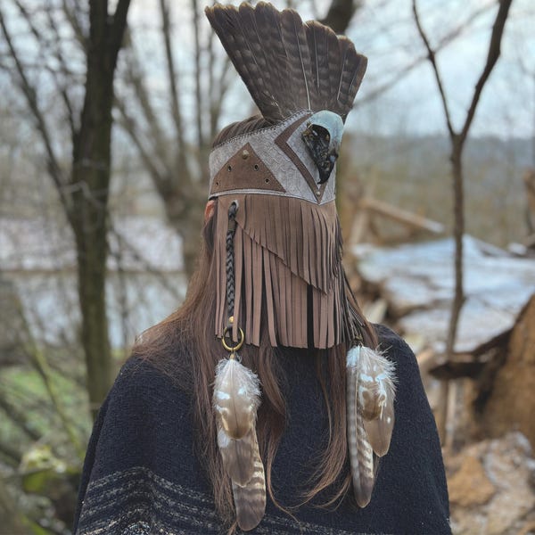 Shaman Headdress - Etsy